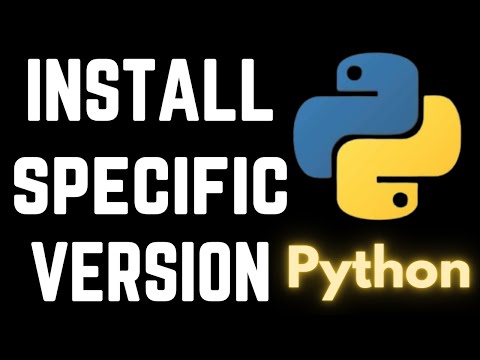 How to Install Older or Specific Version of Python in Windows Tutorial