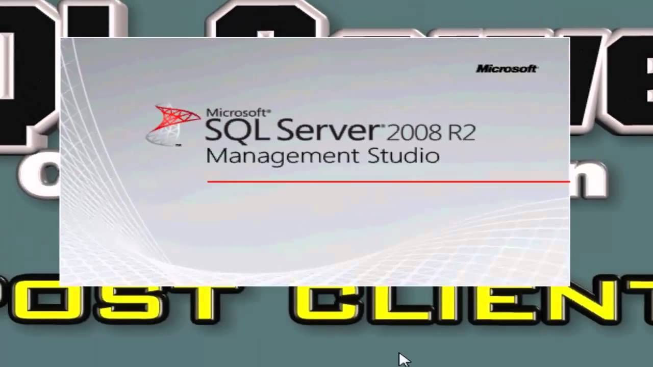 SQL Server 2008 client connection