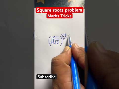 Square root Maths problem #maths #mathtricks #squre_roots #shorts
