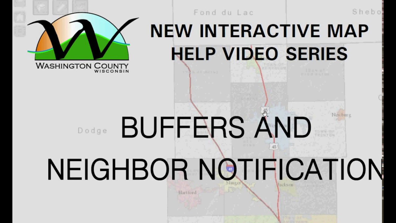 Washington County Interactive Map - Buffer