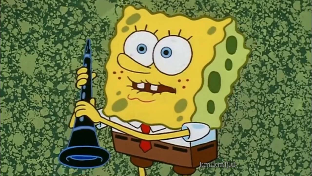 spongebob's dry lips