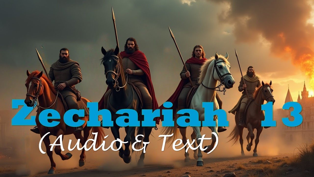 Zechariah 13 | KJV AUDIO BIBLE (With Text & Images)