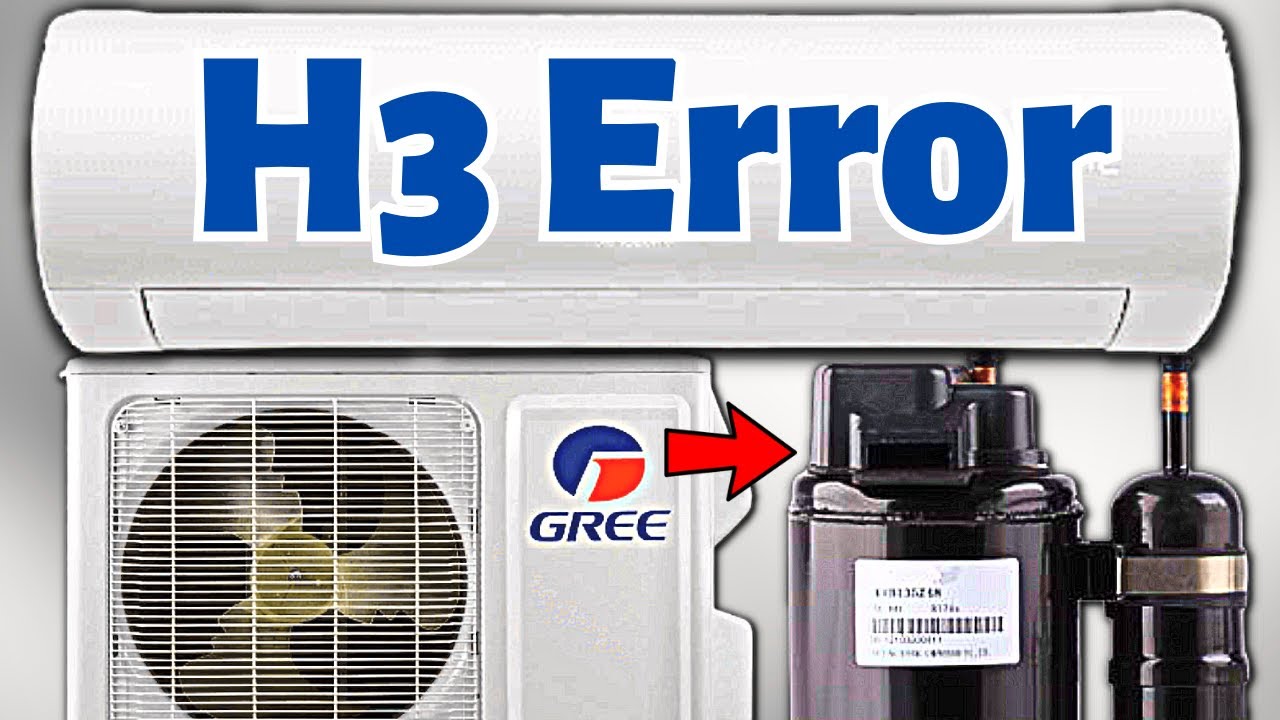 How To Fix H3 Error Code in Gree Mini Split AC