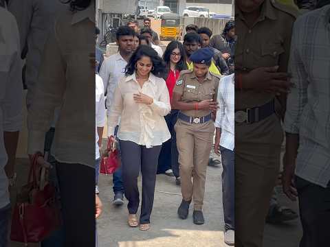 Shalini mam spotted at Rohini ❤️🔥🤩#fdfs #goodbadugly #trending #shalini #ajithkumar