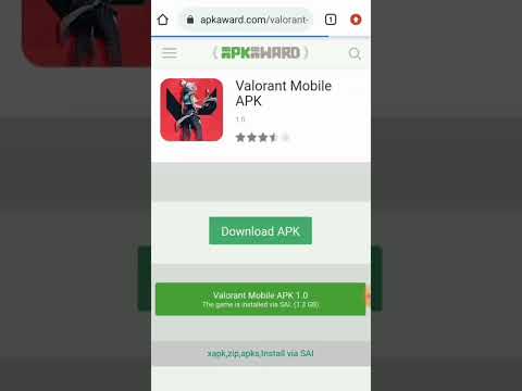 VALORANT MOBILE DOWNLOAD APK #shorts #shortsfeed
