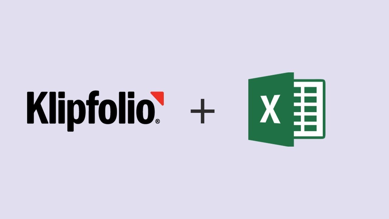 Klipfolio + Excel Webinar 04:2019