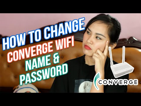 HOW TO CHANGE YOUR CONVERGE WIFI NAME AND PASSWORD 2022
