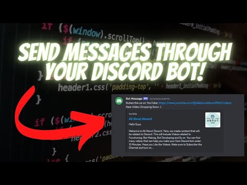 Discord Webhook Message | How to Send Messages through Discord Bot | Mobile&PC | All About Discord