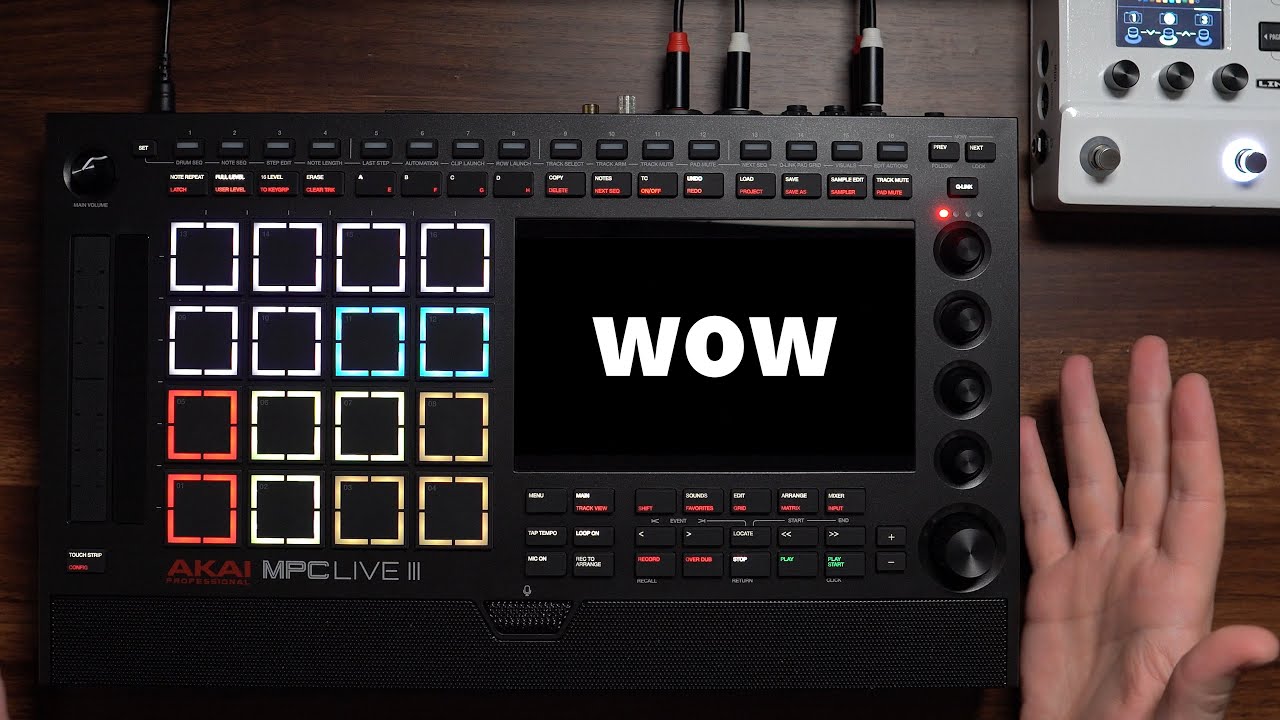 my MPC Live III workflow (so far)