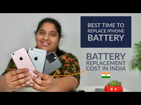 iPhone Battery replacement cost in India | When to replace them Full Details in Telugu By PJ