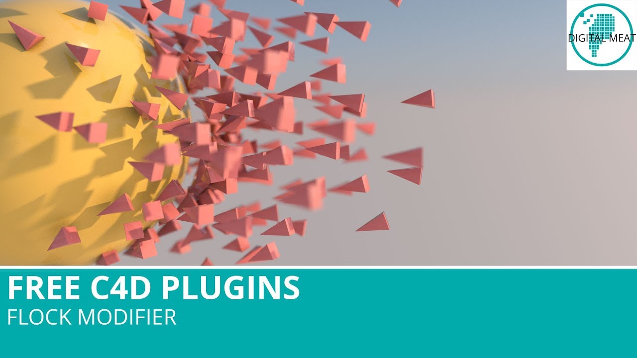 Flocking sims flock modifier - Tutorials - Blog - C4Dzone