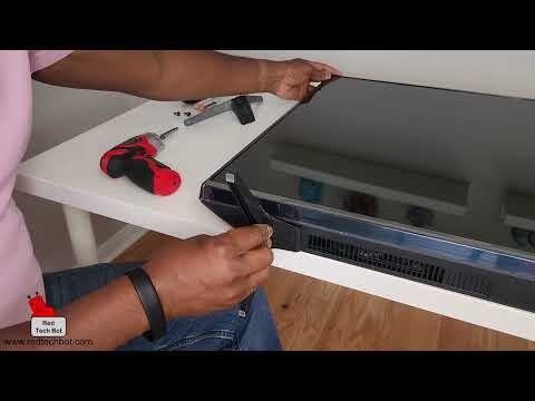 How to Install the Legs on the 43 Inch LG Nano 4K TV (43NANO75)