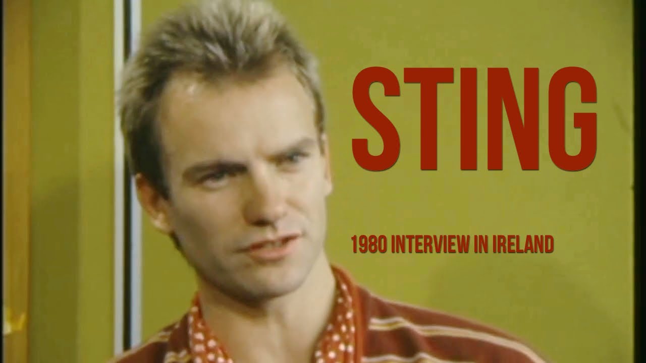 Sting Interview Ireland 1980