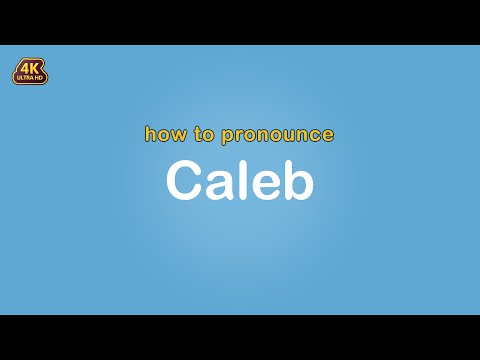 how to pronounce Caleb 【Name】
