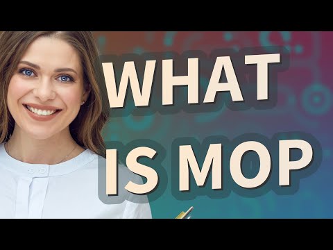 Mop | meaning of Mop