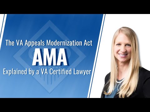 The VA Appeals Modernization Act (AMA) Explained by a Veterans Disability Attorney