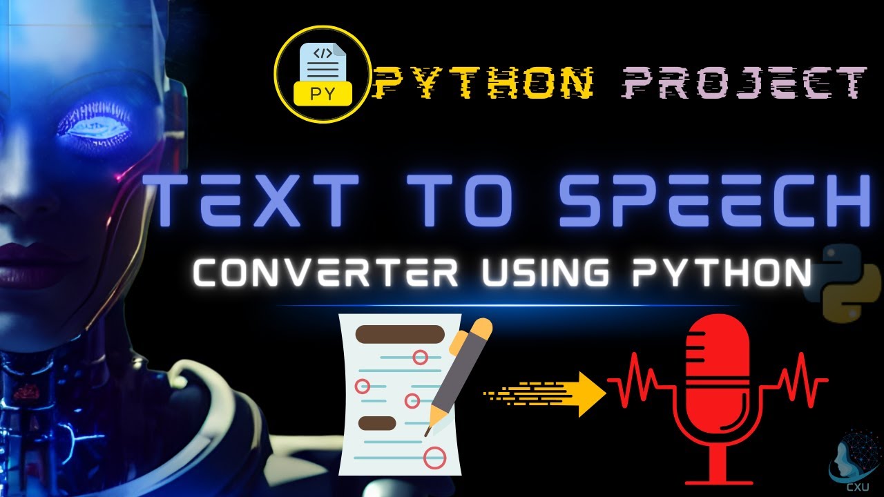 Vocalizer : A Python Text To Speech Converter | Project 02