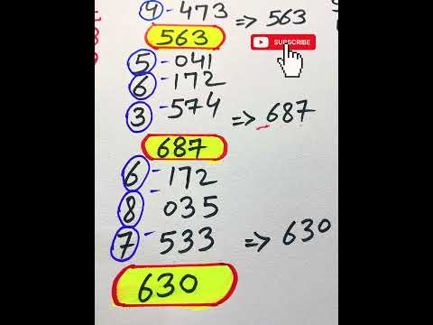 Thai Lottery 3up Driect Set