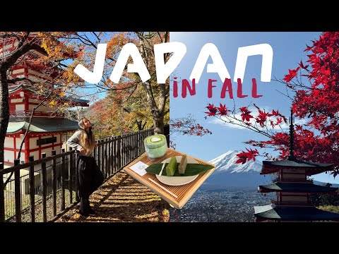 Japan in fall | Tokyo, Mt. Fuji + Kamakura 🗻🍁