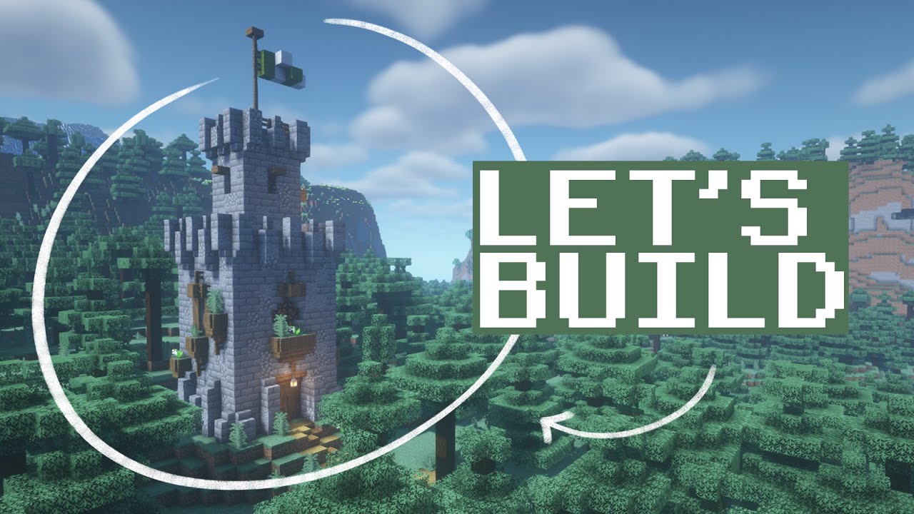 Minecraft Simple Castle Tower