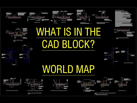What's in the CAD Block? - World Map