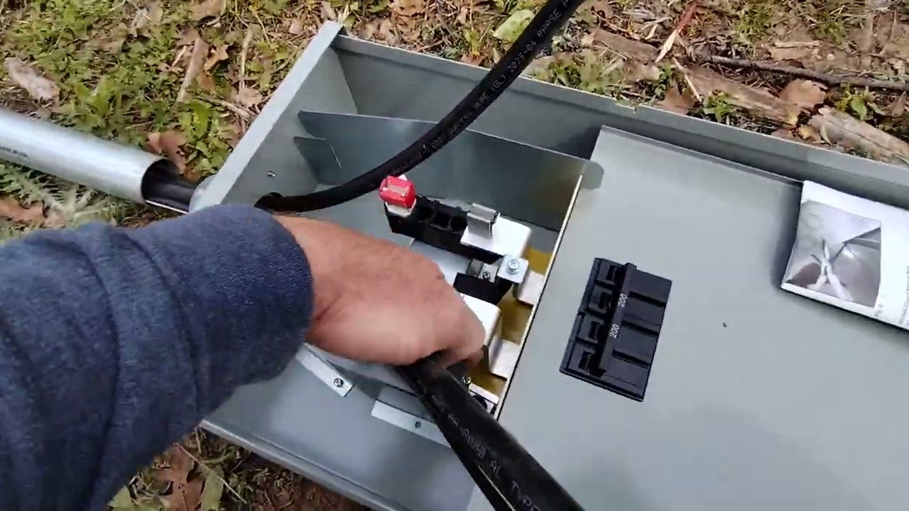 How to build a Meter Loop for new electric service