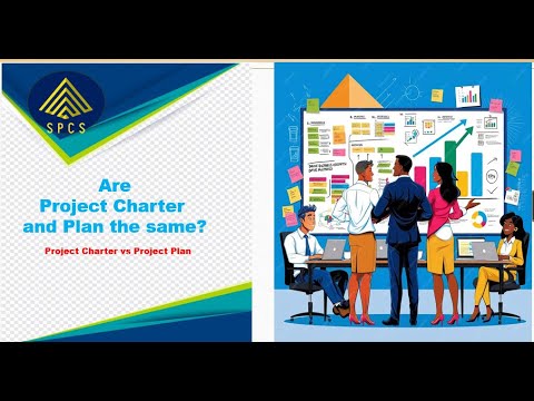 Project charter vs Project plan.