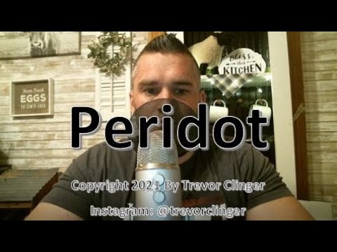 How To Say Peridot
