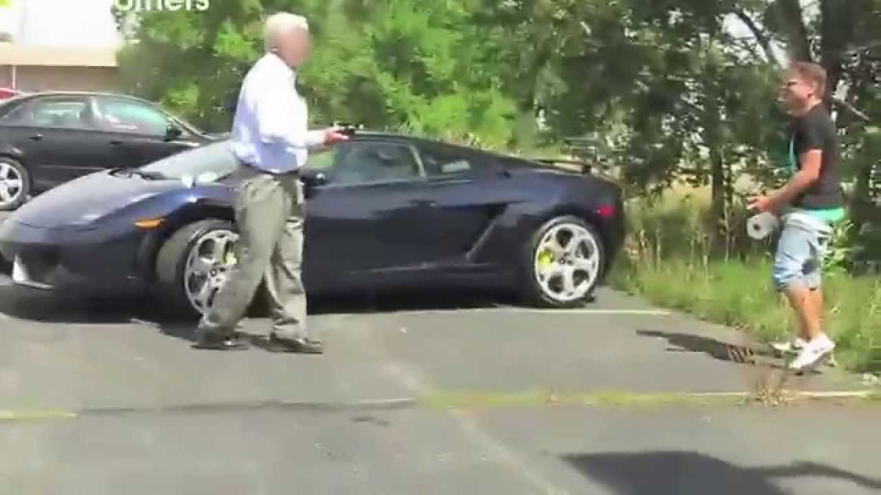 Poo on Lamborghini Prank Gone HORRIBLY WRONG!