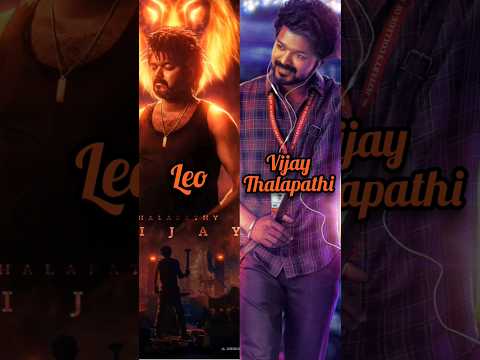 Leo 2023 Movie Cast and Characters || Vijay Thalapathy || Status || Thalapathy 68 ❤️#shortsyoutube