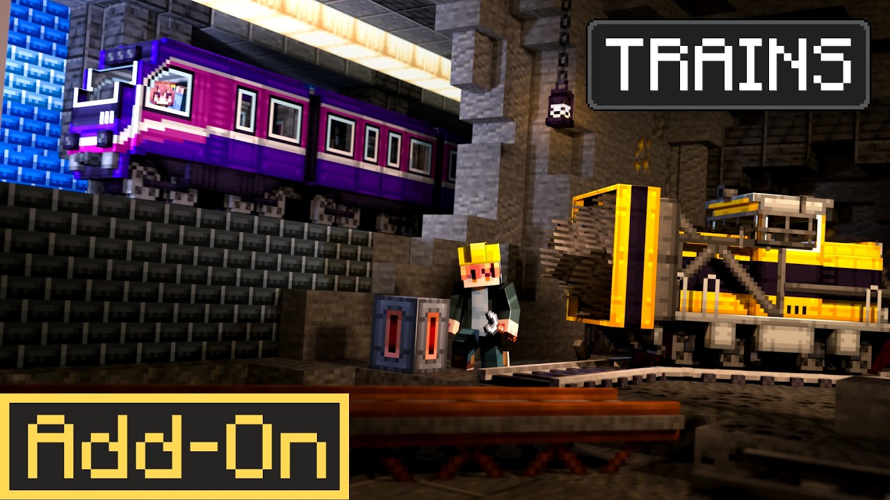 Minecraft’s Most Advanced Train Addon Just Got an Urban Upgrade
