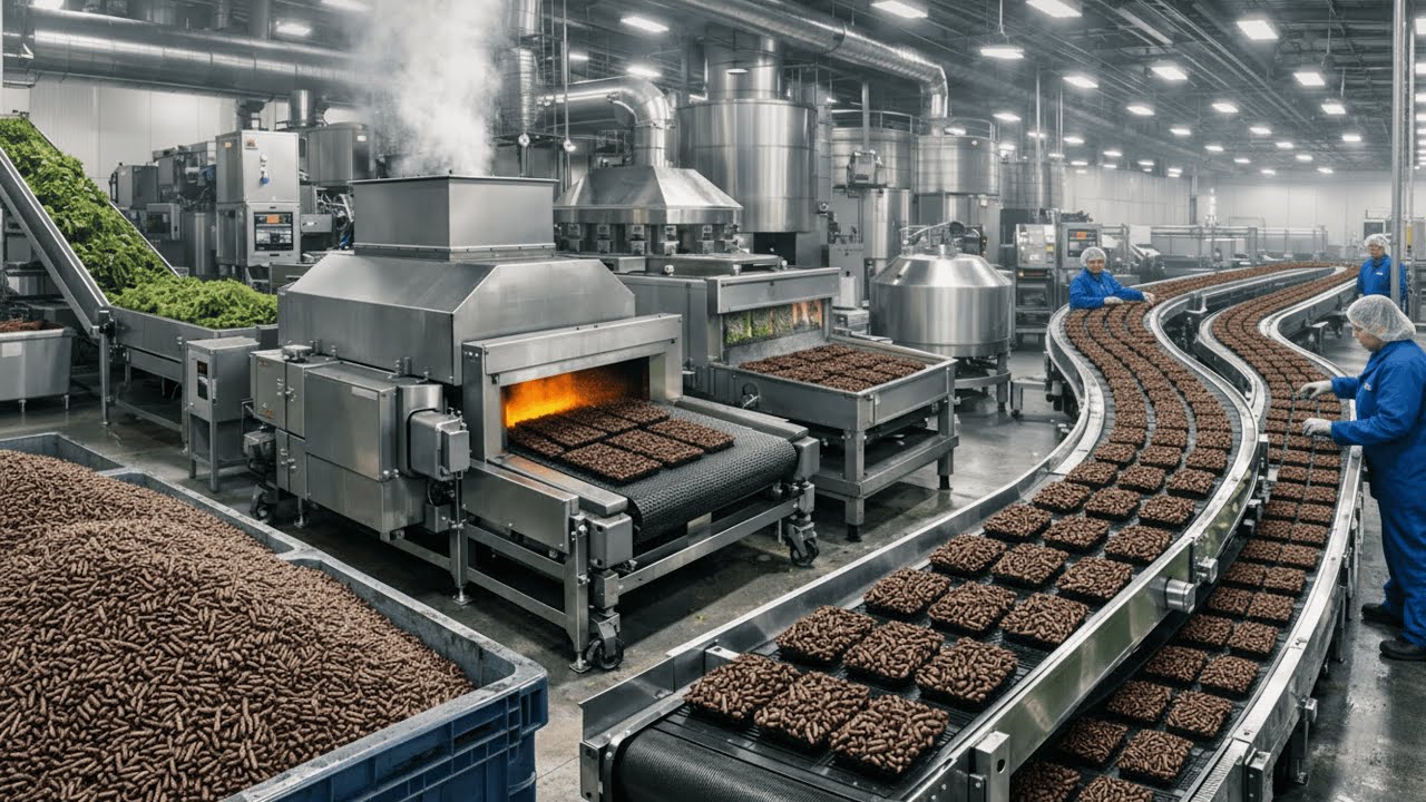 Inside a wood pellet factory – The entire wood pellet production process?