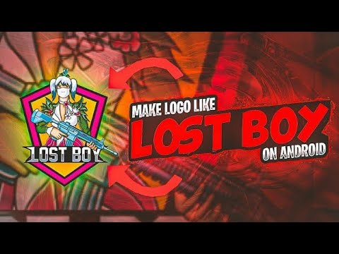 MAKE THIS GAMING LOGO LIKE LOST BOY IN PIXELLAB//LOST BOY //MANOJ JITU PLAY