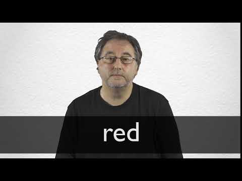 How to pronounce RED in British English