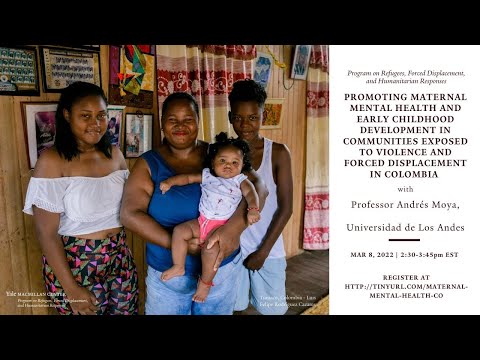 Maternal Mental Health & Early Childhood Development: Evidence from Conflict-Affected Communities