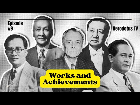 PHILIPPINE PRESIDENTS | WORKS AND ACHIEVEMENTS | PART 1