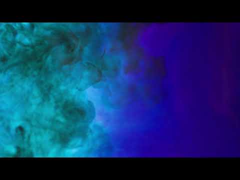 Black and Blue Paint Dropped into Water | Swirling Smoke Background | No Copyright | Free Download