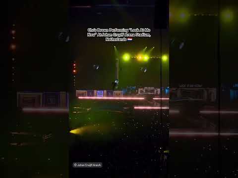 Chris Brown Performing "Look At Me Now" At Johan Cruyff Arena Stadium, Netherlands ๐ณ๐ฑ #chrisbrown