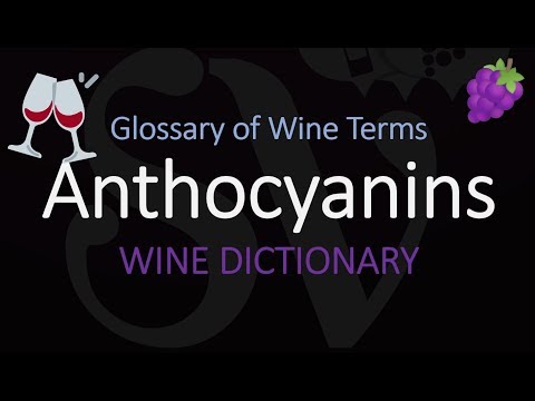 Wine Term Definition - Anthocyanins