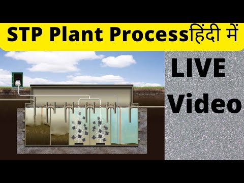 STP plant process in Hindi| Sewerage treatment plant | STP