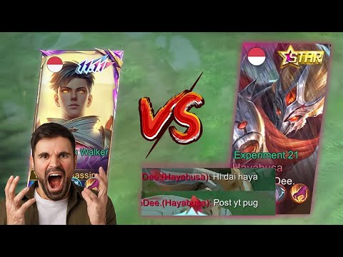 WHEN ENEMY FIRST PICK HAYABUSA AND KNOW ME!! what happend?