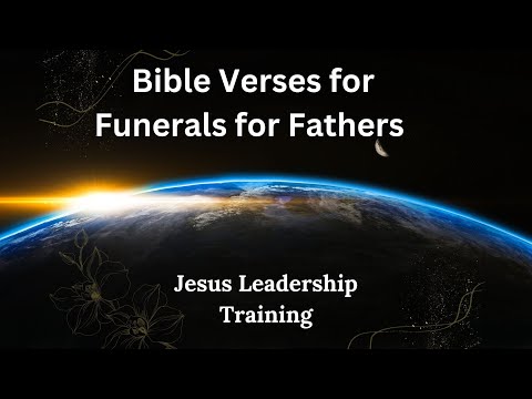Bible Verses for Funerals for Fathers