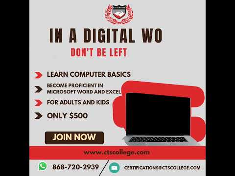 🟥 CTS College: Computer Literacy Course 🟥