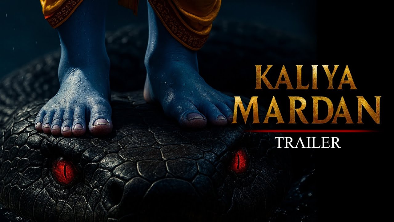 Kaliya Mardan | Divine Power of Lord Krishna | AI Mythology Film