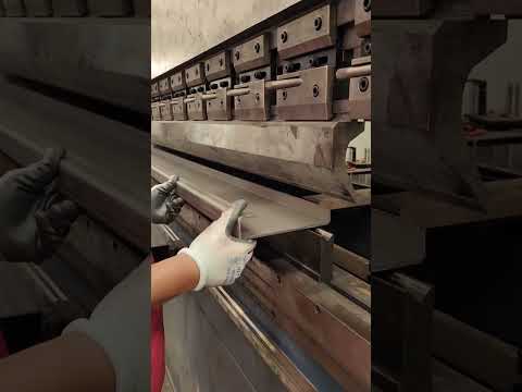 Bending of metal channel steel- Good tools and machinery make work easy