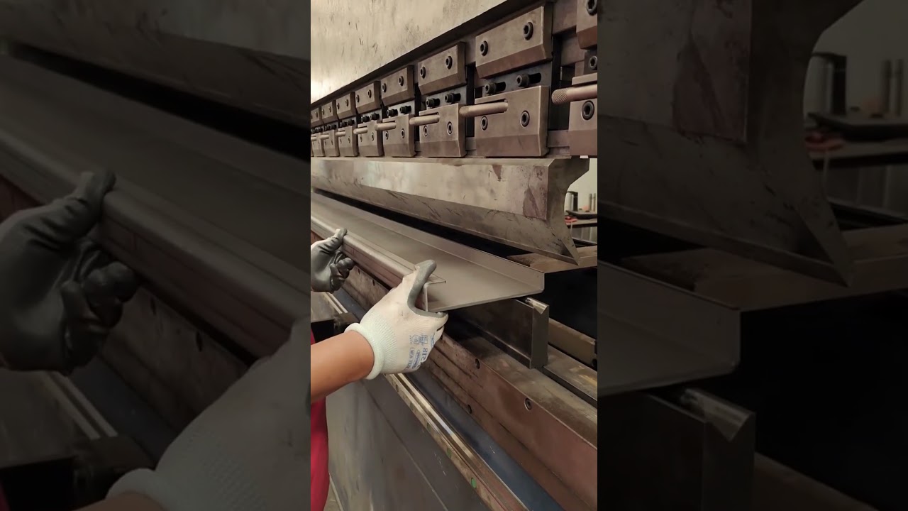 Bending of metal channel steel- Good tools and machinery make work easy