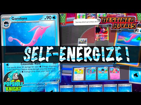 GOREBYSS & HUNTAIL : Just ONE Energy to KO Anything ! PTCGL Gameplay (DESTINED RIVALS)