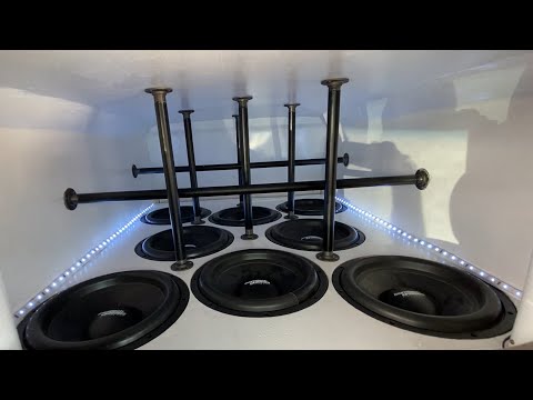 8 BUDGET 15” SUBWOOFERS ON 32,000 WATTS!