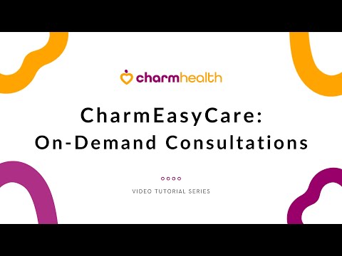 On Demand Consultations with CharmEasyCare