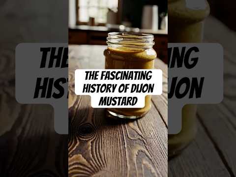 The Fascinating History of Dijon Mustard! #dijonmustard #foodhistory #foodfacts